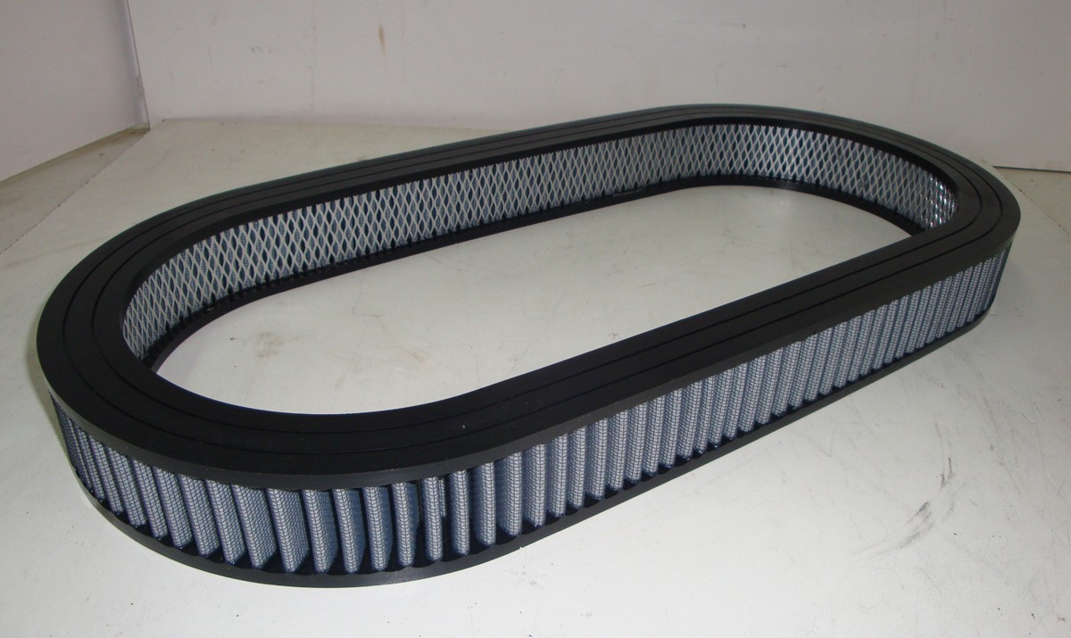 NOS WASHABLE OVAL AIR CLEANER ELEMENTS FITS SHELBY COBRA GT500 427 FORD ...