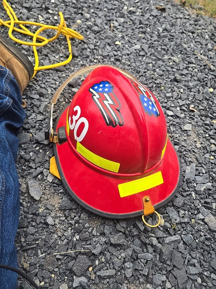 Retired Fire Fighter Helmet | eBay