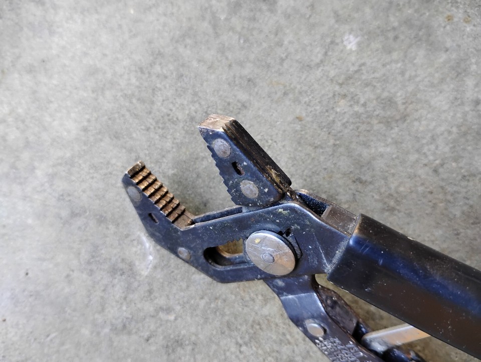 Vintage Craftsman 45028 Robogrip Auto Adjust Pliers Tool, 7" Long Made ...