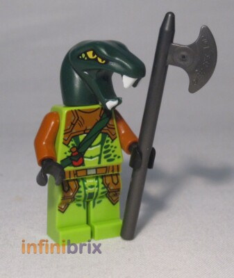 Lego Zoltar Minifigure from set 10725 Ninjago Snake Warrior NEW njo217 ...