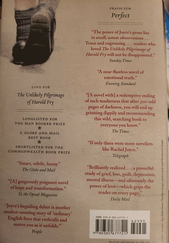 Perfect by Rachel Joyce Small Hardcover Book Like New 2013 ...