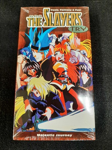 The Slayers Try Majestic Journey New Subtitled VHS | eBay