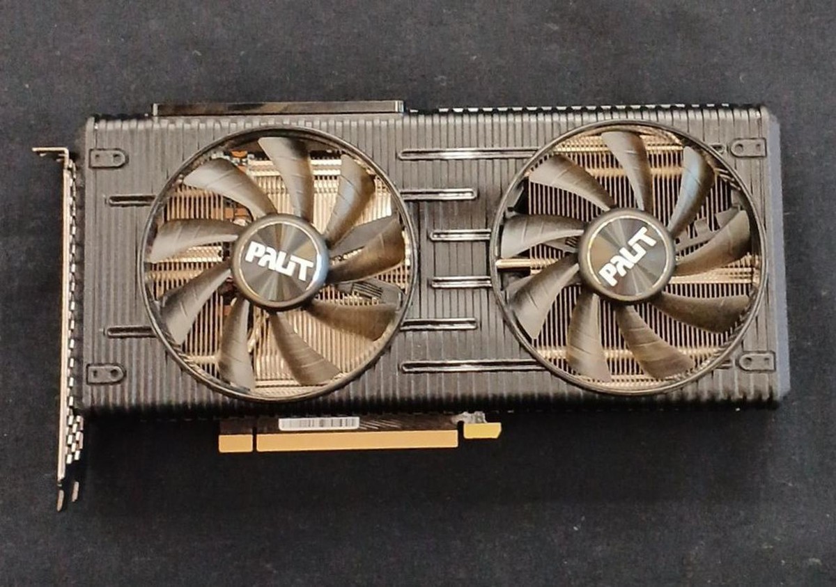 PALIT Geforce RTX 3060 Dual OC 12GB IN Active Condition From PALIT Geforce RTX 3060 Dual OC 12GB IN Active Condition From