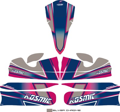 2015 KOSMIC STYLE FULL KART STICKER KIT TO FIT M4 BODYWORK KARTING ...