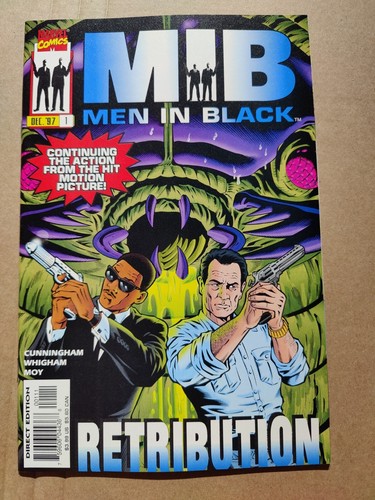 Men In Black #1 VF/NM NICE COPY Marvel 1997 Comic Book Will Smith ...