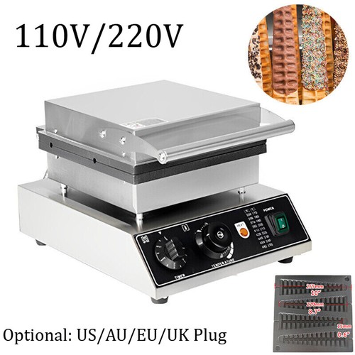 Pine Tree Mould Electric Waffle Pancake Maker Commercial Waffle Stick ...