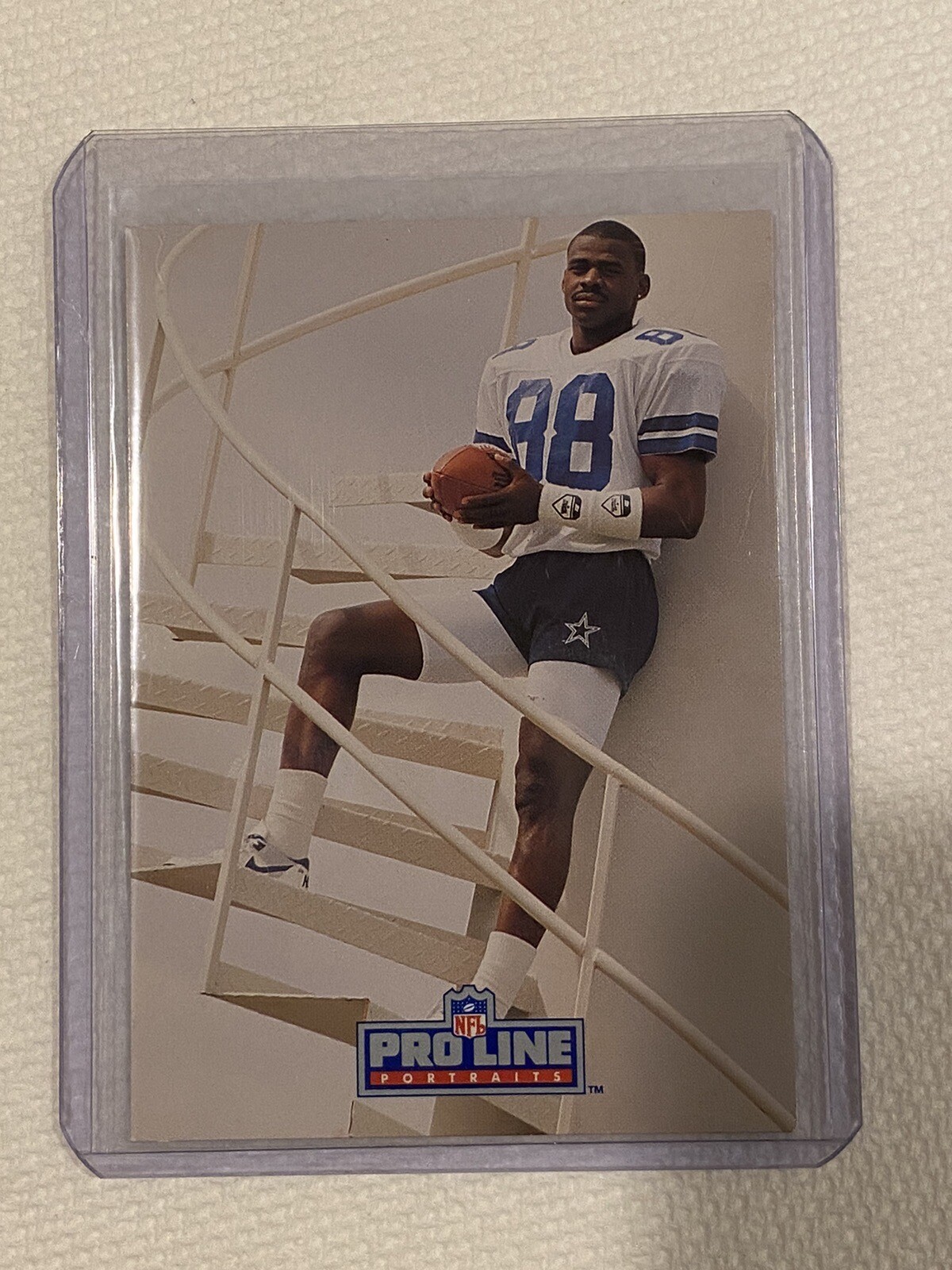 1991 Pro Line Portraits #63 Michael Irvin Dallas Cowboys HOF | eBay