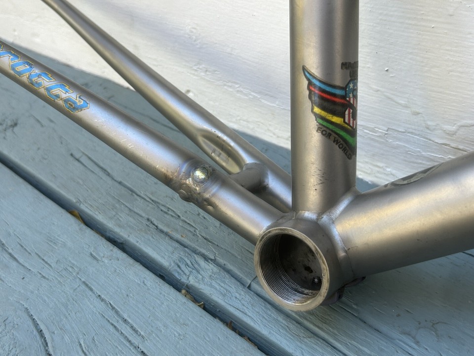 Vintage Serotta Titanium Frameset Classique Ti Bike Frame 90s Colorado ...