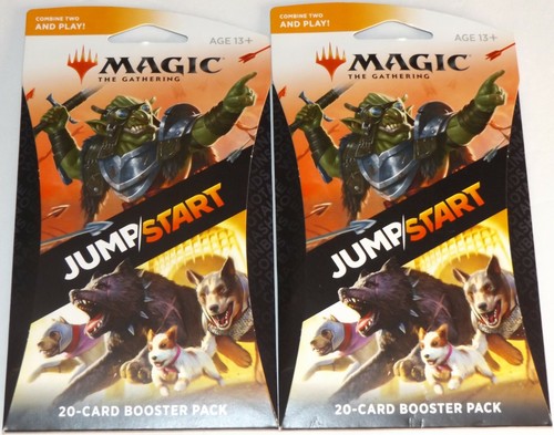 2x MTG Jumpstart English Booster Packs SEALED Magic the Gathering Jump ...