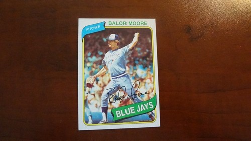 1980 TOPPS # 19 BALOR MOORE BASEBALL CARD | eBay