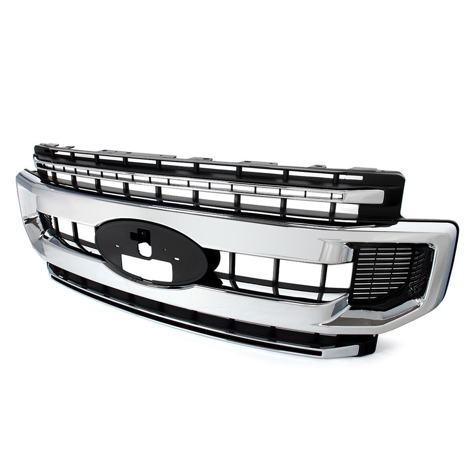 For 2020-2022 Ford F250 Super Duty XL/XLT Front Grille Chrome LC3Z-8200 ...