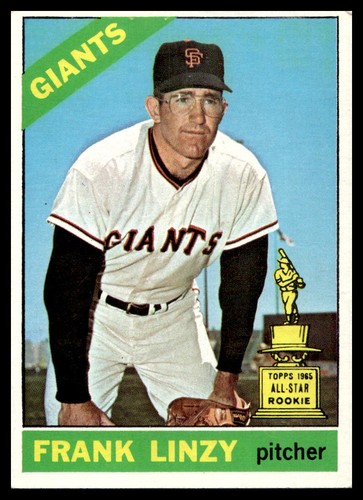 1966 Topps #78 Frank Linzy San Francisco Giants EX-EXMINT | eBay