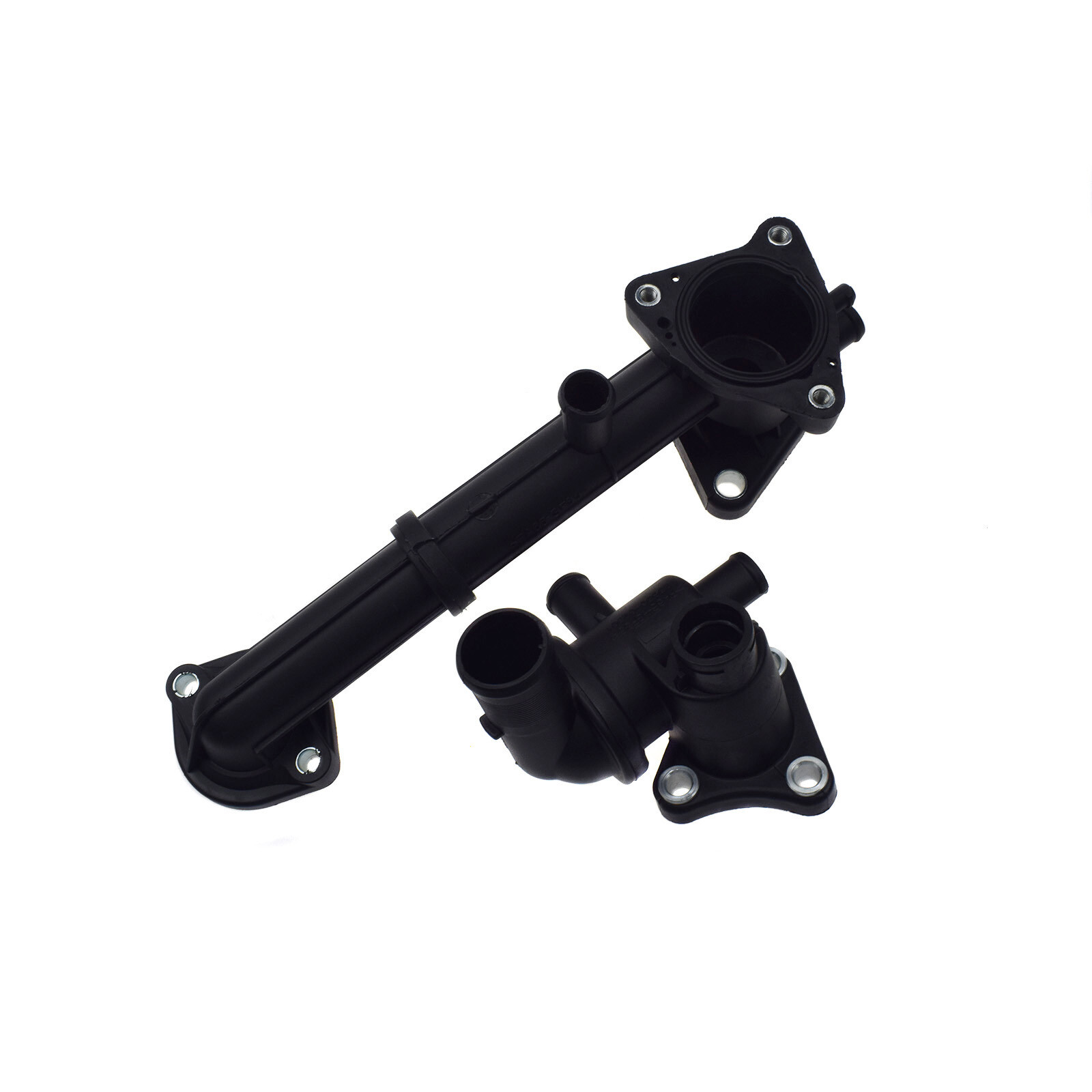 2Pcs Engine Coolant Thermostat Housing For Hyundai Atos 25611-02502 ...