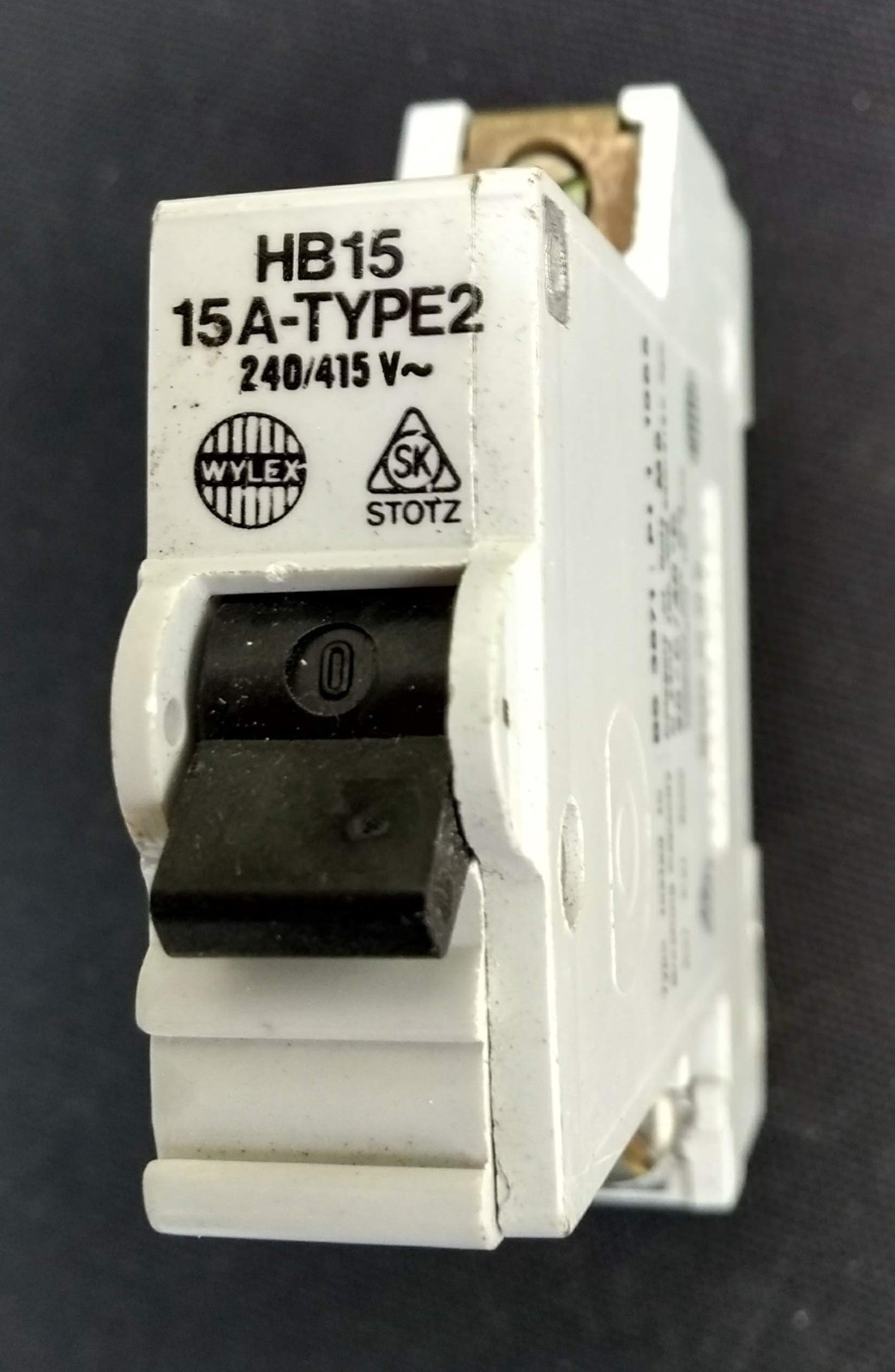 Wylex HB S.P Mcb's 50A, 40A, 30A, 20A, 15A, 10A, 5A - All Type 2 or 1 ...