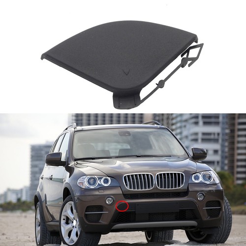 Front Bumper Tow Hook Eye Cover Cap 51117222744 For BMW X5 E70 LCI 2011 ...
