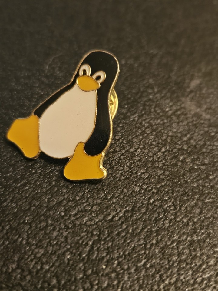 Tux the Linux Penguin Hard Enamel Lapel Pin | eBay UK
