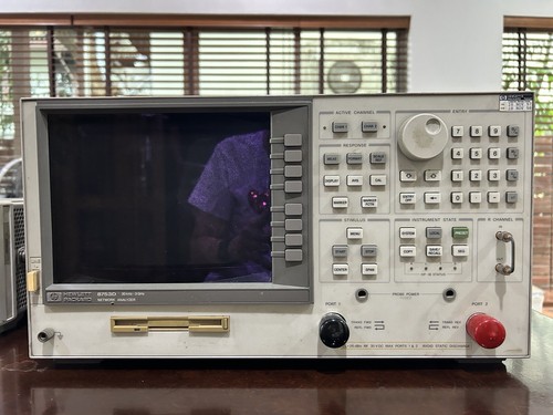 HP 8753D Network Analyzer 30 kHz – 3 GHz | eBay