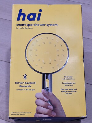 HAI SMART SPA-SHOWER SYSTEM SHOWERHEAD BLUETOOTH 1.8 GPM CITRON- NEW ...