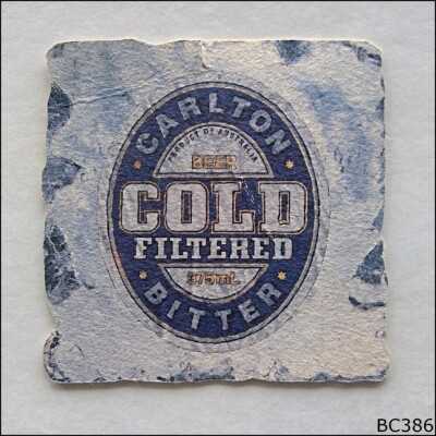 Carlton Cold Filtered Bitter Beer Cold Filtration Coaster (B386) | eBay ...