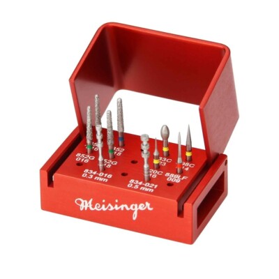 Meisinger Dental Laminate Veneer Kit FG #2413 Prep Diamond Burs Set | eBay