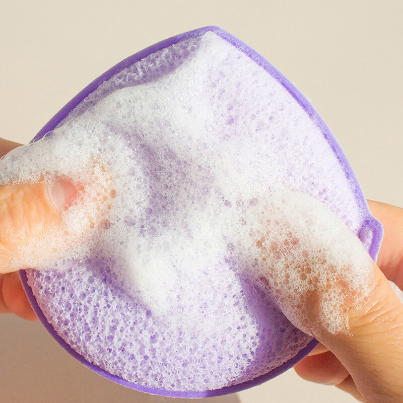 Mini Natural Cleansing Sponge Soft Face Body Washing Scrub Puff Skin ...