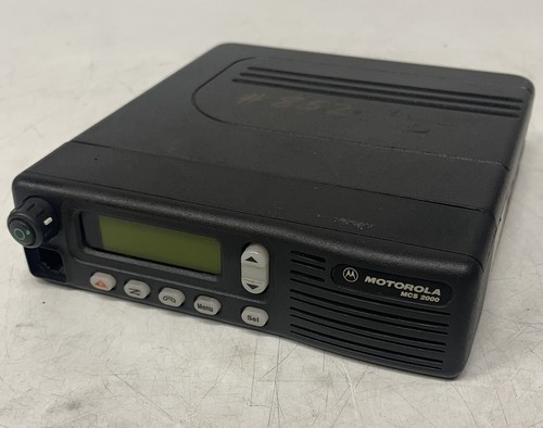 Motorola MCS2000 Digital Two-Way Mobile Radio M01HX+812W | eBay