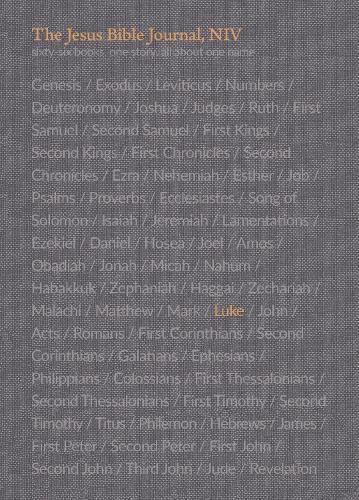 Passion Publish The Jesus Bible Journal, Luke, NIV, Paperback, Comfort ...