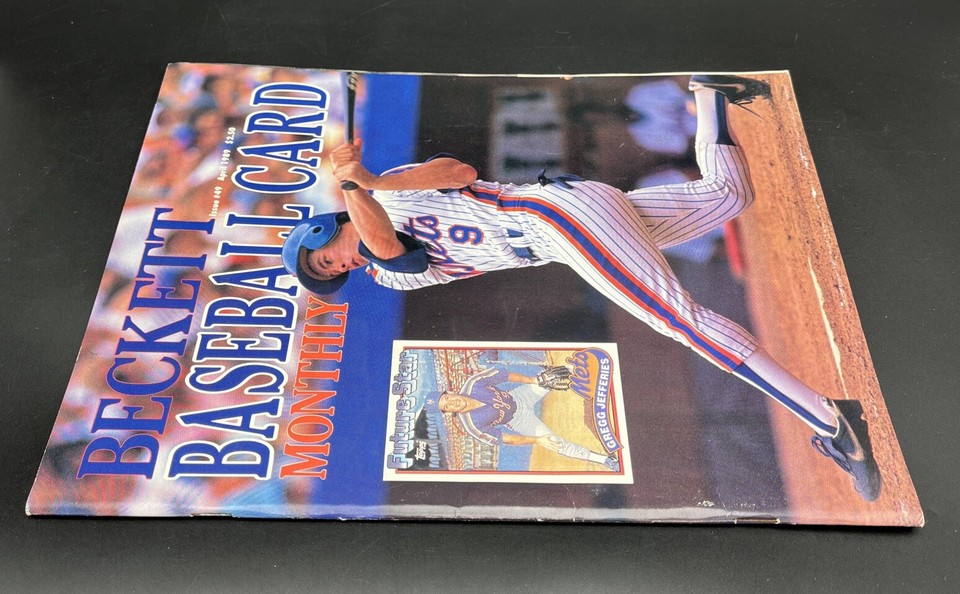 Beckett Baseball Card Monthly Magazine Issue #49 April 1989 Vintage | eBay