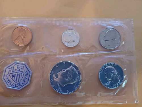 1964-P (Philadelphia) US PROOF MINT Coin Set Still in Original package ...