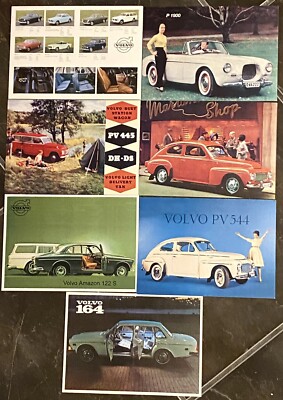 Volvo Postcards 8x5 1/2 Inches, PV 445, 164, Amazon 7 Cards | eBay