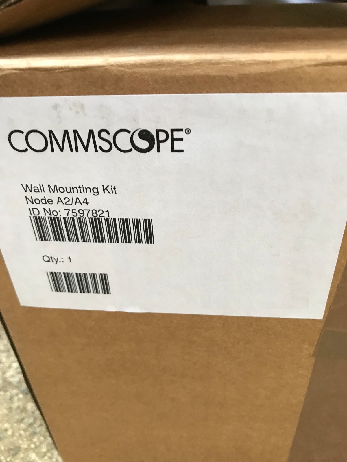 CommScope - NODE A2/A4 WALL MOUNT KIT Standard - 7597821 | eBay