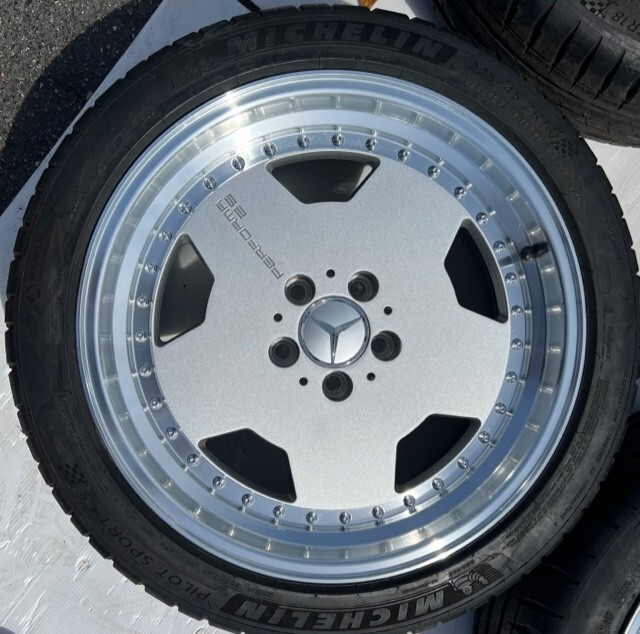 NEW Mercedes Monoblock Wheels by Performa 25 w/ Michelin Tires - 5x112 ...