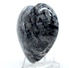2.4" Larvikite Heart Black Labradorite Moonstone & Pyrite Crystal ...