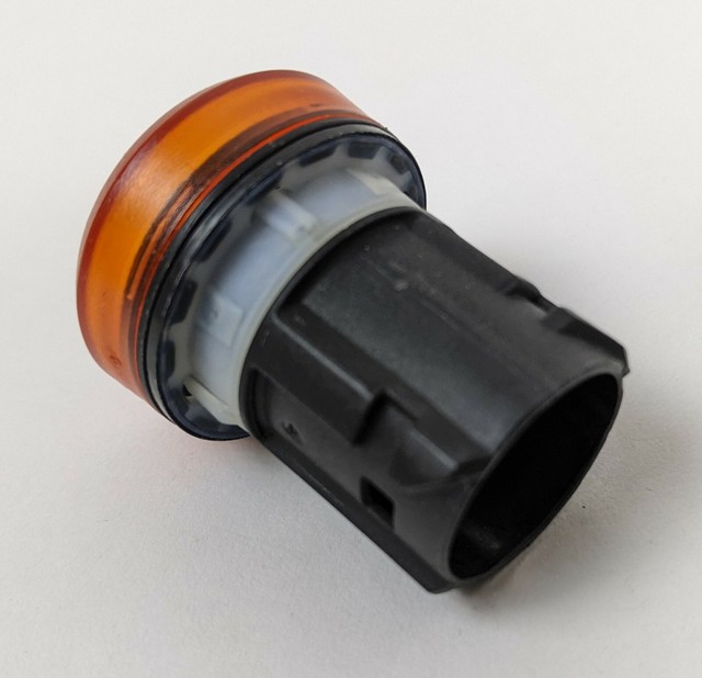 5pcs Siemens Indicator Light Lens 22mm Amber Round Smooth 3SU1001-6AA00 ...