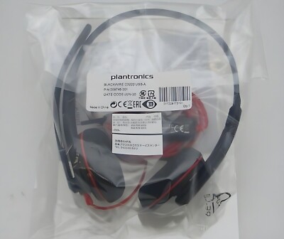 Plantronics Blackwire C3220 Binaurale Usb-A Microsoft Lync Moc Computer ...