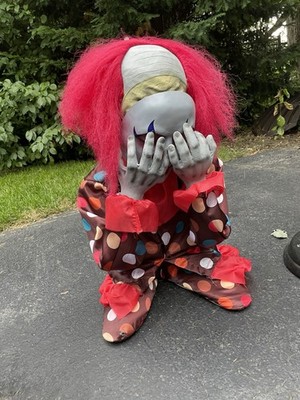 Spirit Halloween 2009 Face Ripper Clown W/BOX RARE | eBay