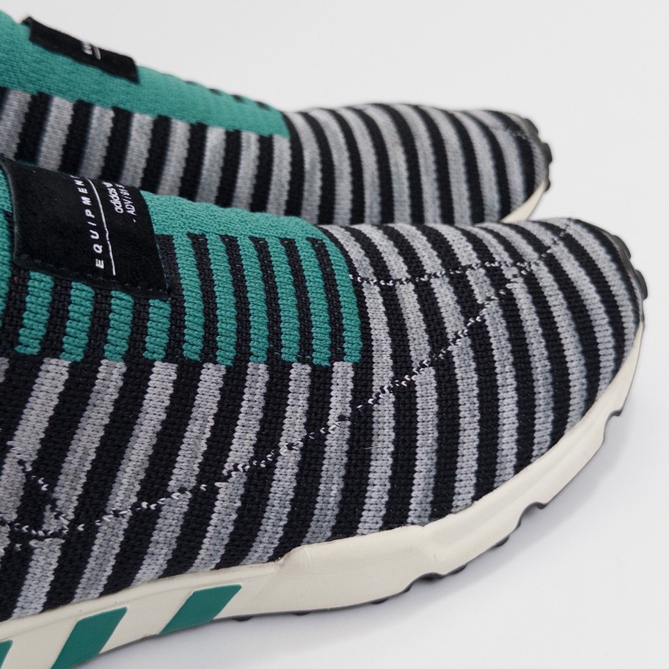 Adidas EQT Support ADV Primeknit B37522 Men’s 9 Sub Green Black White ...