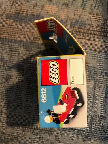 LEGO Town: Fire Chief's Car (6612) 100% NIB x & Instructions ...