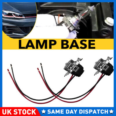 Halogen Lamp Wiring Harness Car Light Bulb Base Holder Socket Wire ...