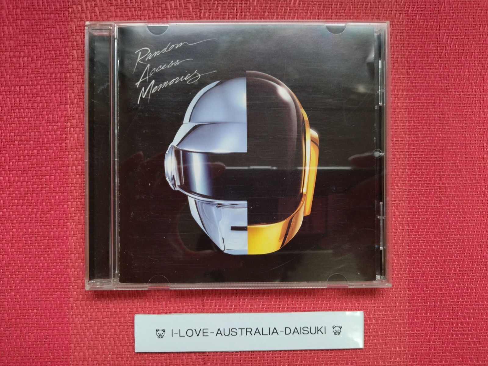 Daft Punk Random Access Memories CD With Bonus Track For Japan Only ...
