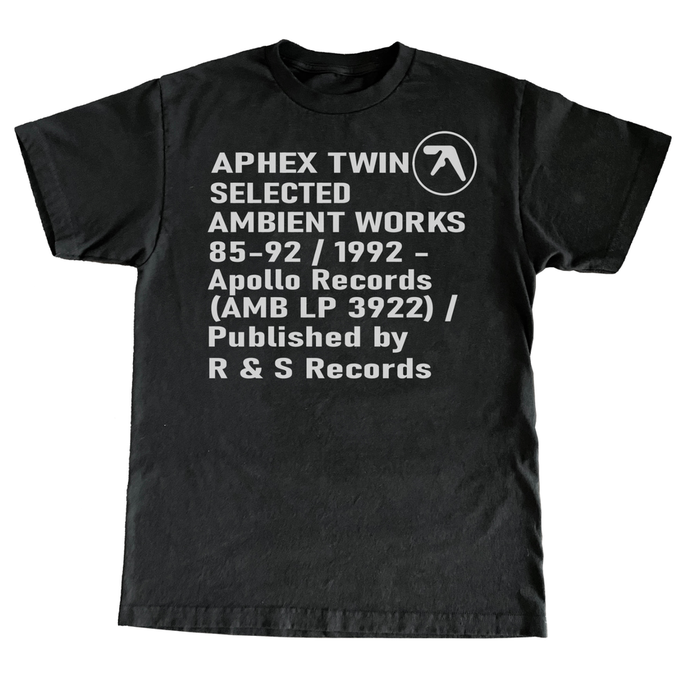 aphex twin selected ambient works shirt | eBay