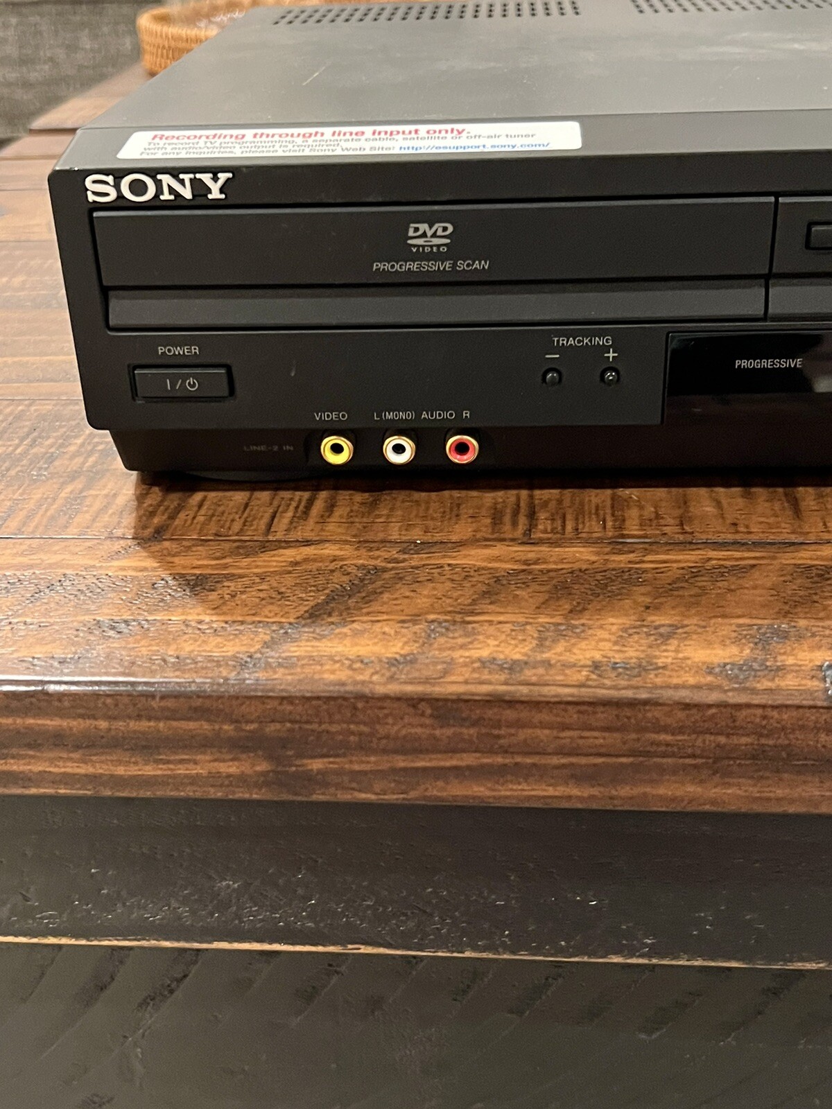 Sony DVD/VHS Combo | VHS Player Recorder and DVD Player | SLV-D281P ...