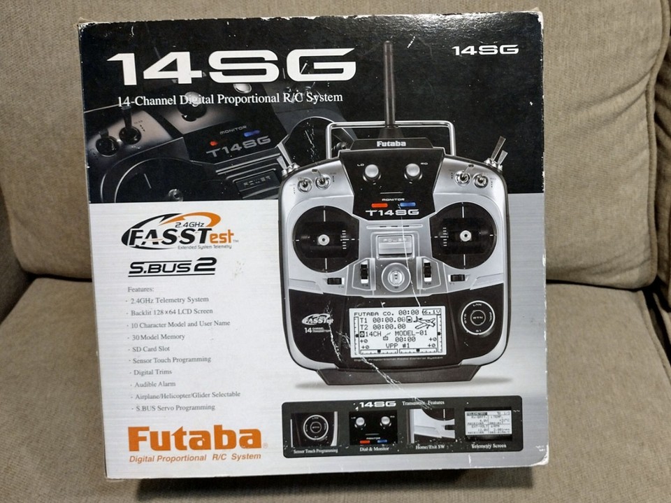 Futaba 14SG Transmitter with Receiver ships US free (FINAL PRICE ...