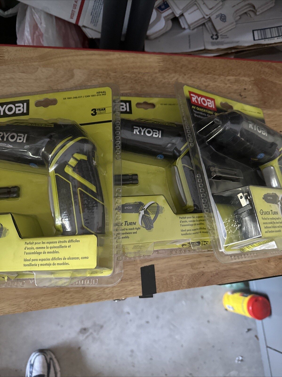 Ryobi QUICKTURN 4V Lithium Ion Cordless Screwdriver (HP44L) 33287167784 ...