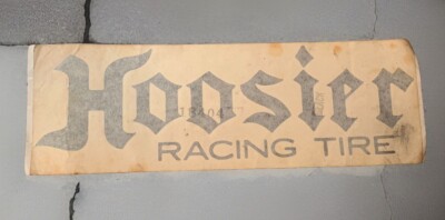 Hoosier Racing Tires Transfer Sticker Decal 11.5” NASCAR NHRA | eBay