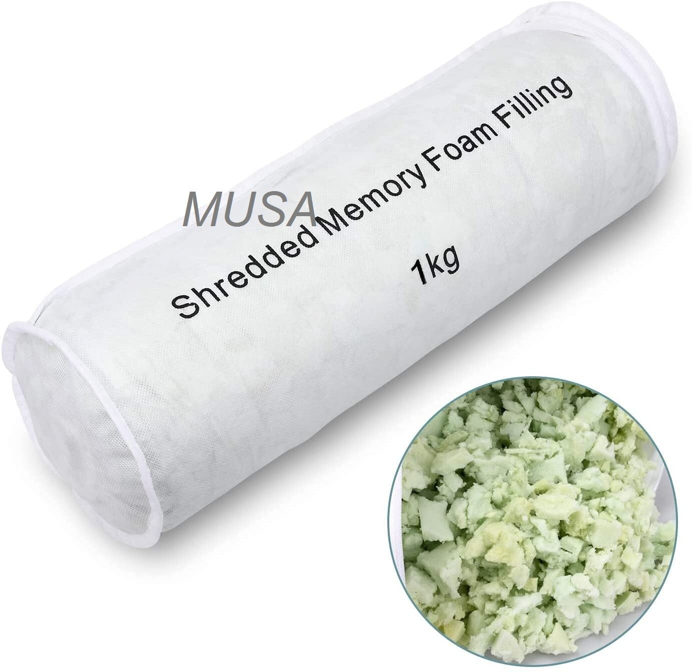 Shredded Memory Foam Pillow Crumbs, Memory Foam Filling Stuffing for ...