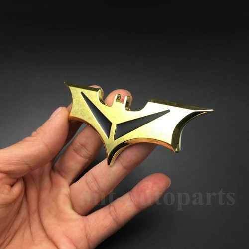 Metal Gold Batman Dark Knight Mask Emblem Car Badges Decal Motorcycle ...