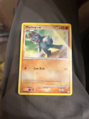 Pokémon TCG Machop Diamond & Pearl 86/130 Regular Common | eBay