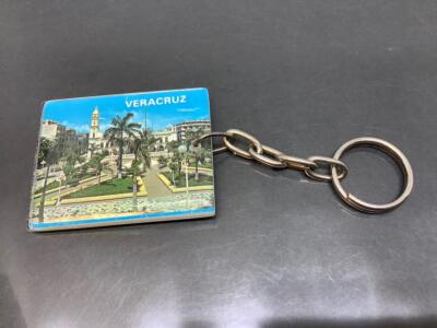 Vintage Souvenir Keyring VERACRUZ Keychain MEXICO Ancien Porte-Clés ...