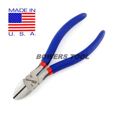 Pro America 6 in. Diagonal Cutters Dikes Wire Cutter Pliers MADE IN USA ...